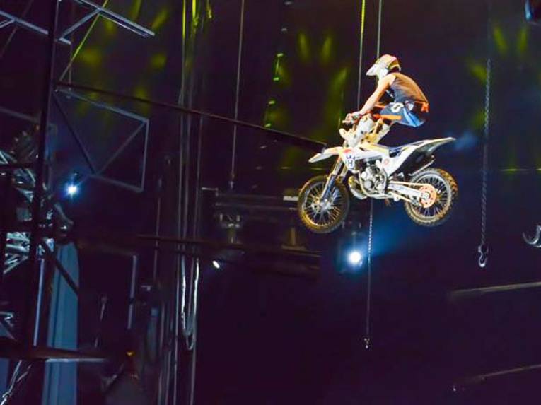 Impressionen vom Zirkus Flic Flac - Naturpark Steinhuder Meer